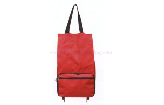Humanized single shoulder foldable trolley shopping bag Eco - friendly
