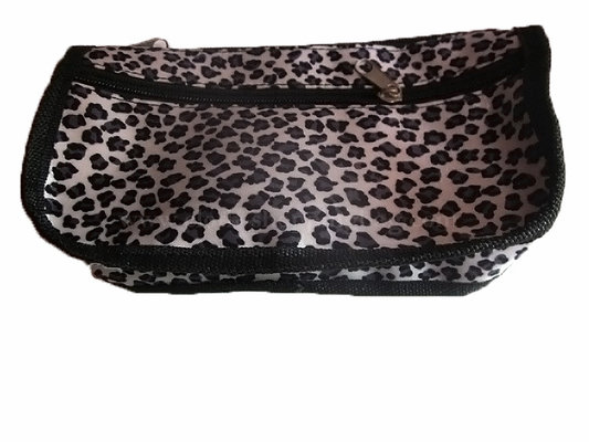 Colourful lightweight travel cosmetic bag with fade - less fabric , mini cosmetic pouch