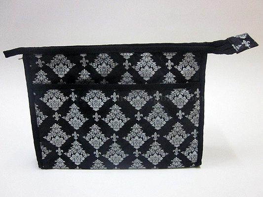 Waterproof Polyester fabric travel cosmetic handbag for travel