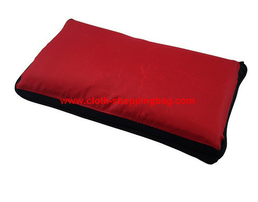 Foldable red travel cooler bag for keeping drinks 600D oxford