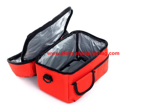Customized insulated travel cooler bag with handle , milk storage bags