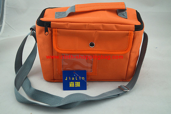 Collapsible reusable travel cooler shoulder bag with adjustable shoulder strap