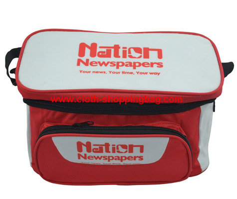 Convenient drinks pack travel cooler bag with insulated foil lining