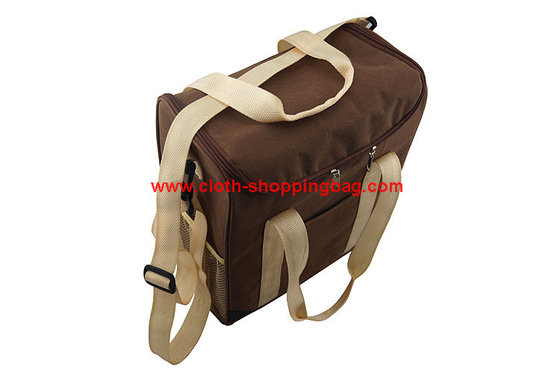 Customized large capacity travel cooler bag with insulated foil lining