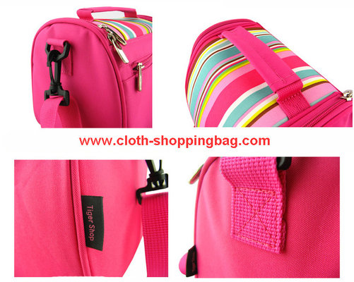 Large capacity reusable travel cooler bag  for road trips