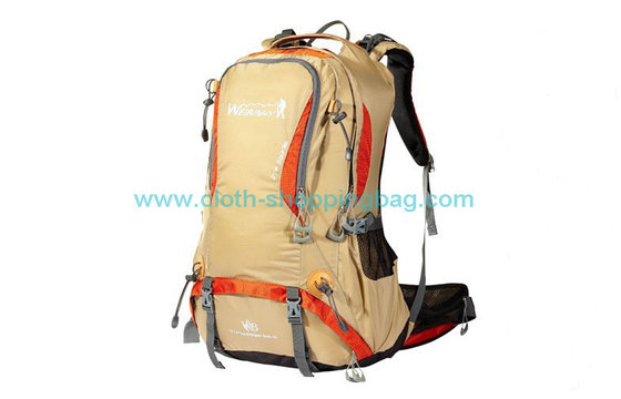 Functional 40L large camping gear backpack for men 1680D polyester