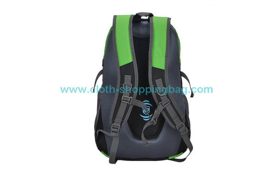 Water resistant outdoor camping gear backpack with adjustable strap for fishing , camping