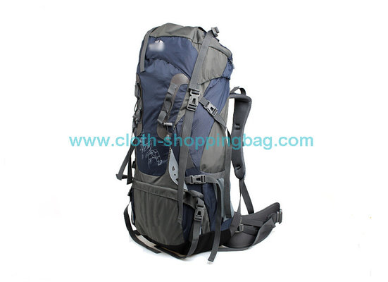 Customized durable 50L 1680D polyester fabric camping gear backpack
