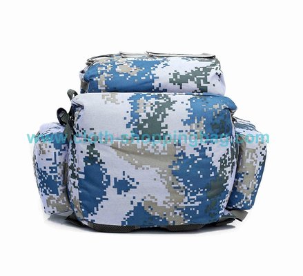 Waterproof nylon material camping gear backpack with adjustable straps