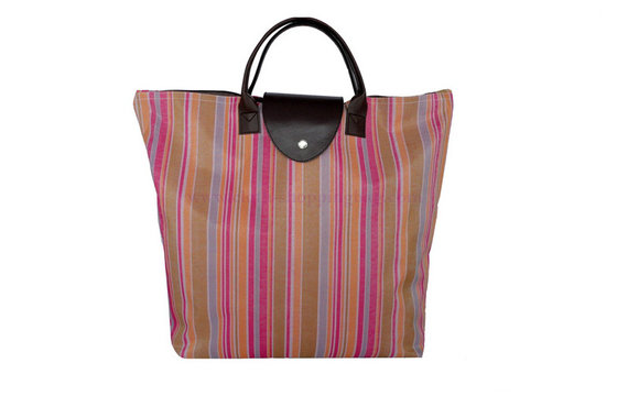Customized 600D foldable shopping travel bag with silk screen printing