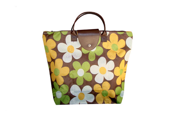 Promotional 600D  foldable shopping bags with custom logo