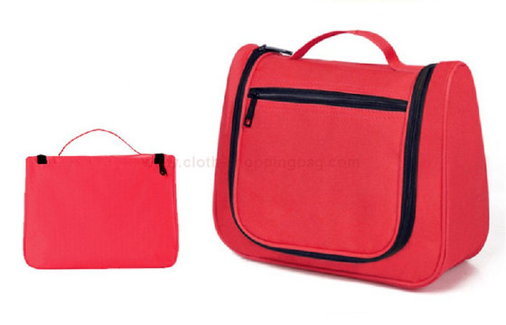 Promotional colourful oxford fabric travel storage bag full cosmetic kit for girl