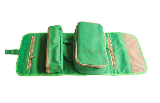Collecting cosmetics folding travel storage bag  with Detachable compartment