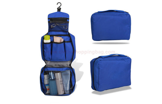 Easy for collecting travel storage cosmetic bag with zipper