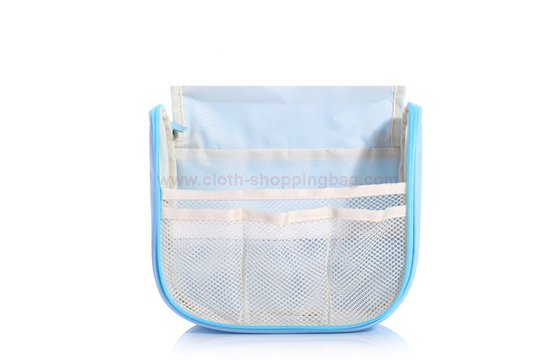 Hanging on the wall travel storage toiletry bag with hook for collecting cosmetic
