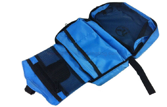 Soft side Foldable travel storage toiletry bag for toiletries