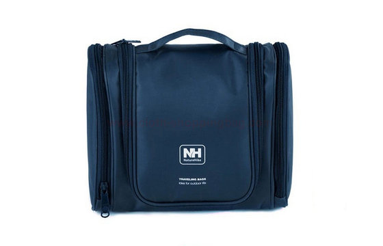 Blue durable travel storage bag shaving kit for businessmen