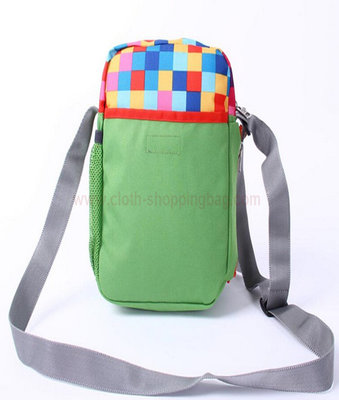 Colourful small Nylon Shoulder bag for girl with logo - printing