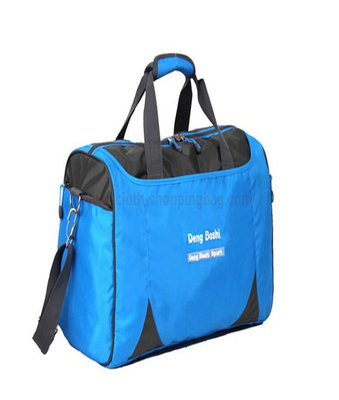Multifunction travel duffel nylon shoulder Bag sky blue for athlete