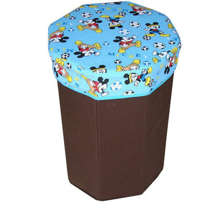 Promotional portable non - woven fabric storage box bag functional chair