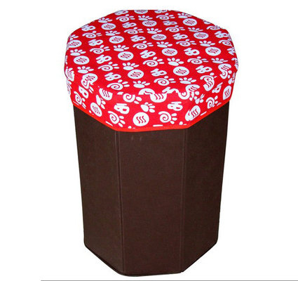Promotional portable non - woven fabric storage box bag functional chair