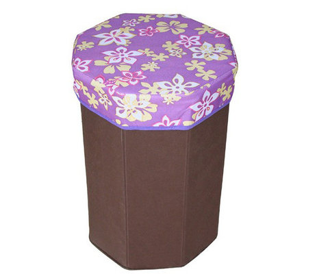Customized cute cartoon pattern red storage box bag for colleting toys