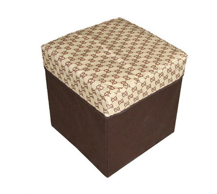 Square octagonal home storage box bag functional chair big size