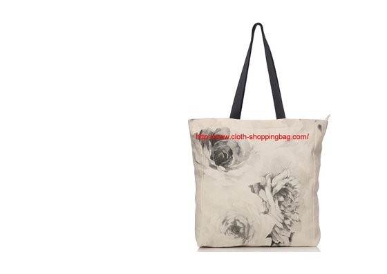 ODM Logo- printed durable lightweight cloth shopping bag for daily shopping