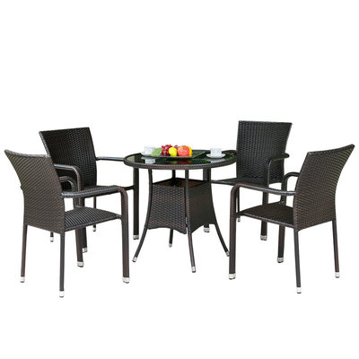 Wicker Chair with Aluminum frame By Clover Lifestyle