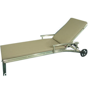 Textilene Sun Lounger  with Aluminum frame By Clover Lifestyle