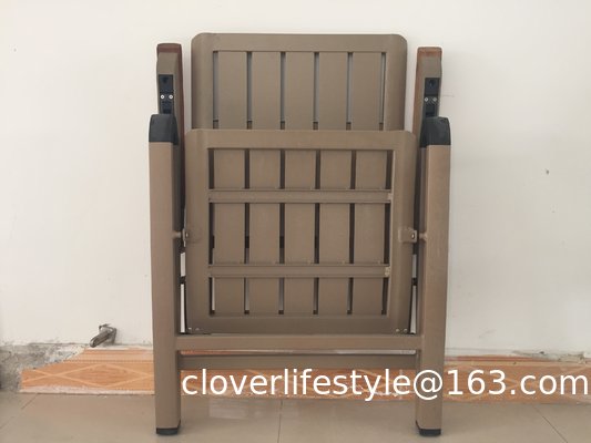 Folding chair with powder coating aluminum frame + Textilene by Clover Lifestyle