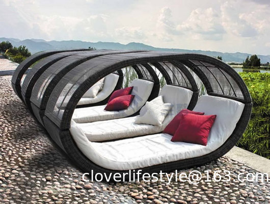 Wicker sun lounger Daybed for Hotel, Garden and Beach by Clover Lifestyle China Outdoor Furniture