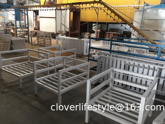 All aluminum sofa set with powder coating for Hotel, Garden and Beach by Clover Lifestyle China Outdoor Furniture
