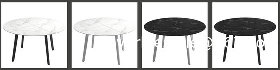 Round KD Dining Table with Glass ceramics for Hotel, Garden and Beach by Clover Lifestyle China Outdoor Furniture