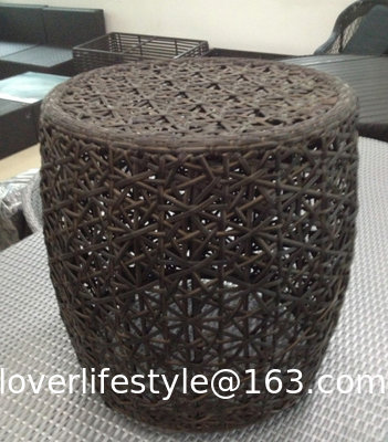 Wicker coffee table with powder coating for Hotel, Garden and Beach by Clover Lifestyle China Outdoor Furniture