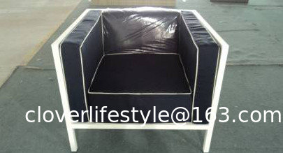 All aluminum sofa set with soft cushion for Hotel, Garden and Beach by Clover Lifestyle China Outdoor Furniture