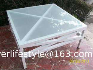 All aluminum sofa set with soft cushion for Hotel, Garden and Beach by Clover Lifestyle China Outdoor Furniture