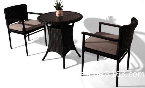 Aluminum wicker cafe table Chinese style  for Home. Hotel, Garden and Beach by Clover Lifestyle Outdoor Furniture