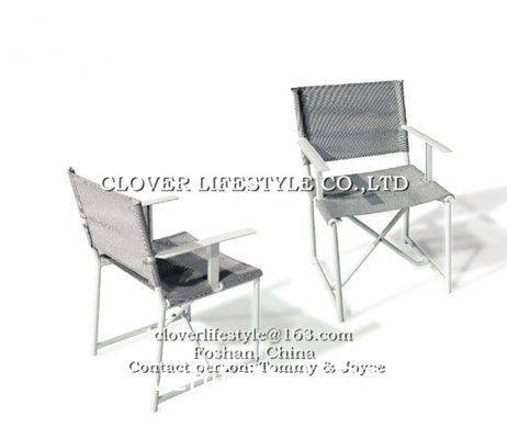 Folding textilene dining set for Home. Hotel, Garden and Beach by Clover Lifestyle Outdoor Furniture
