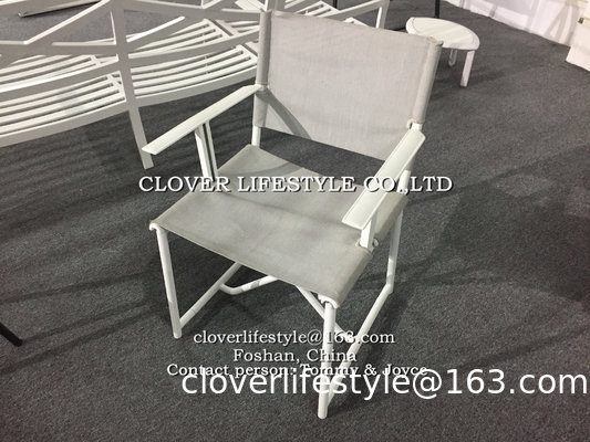 Folding textilene dining set for Home. Hotel, Garden and Beach by Clover Lifestyle Outdoor Furniture