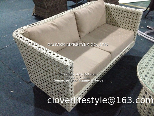 Leisure flat wicker sofa lounger for Hotel, Garden and Beach by Clover Lifestyle Outdoor Furniture China