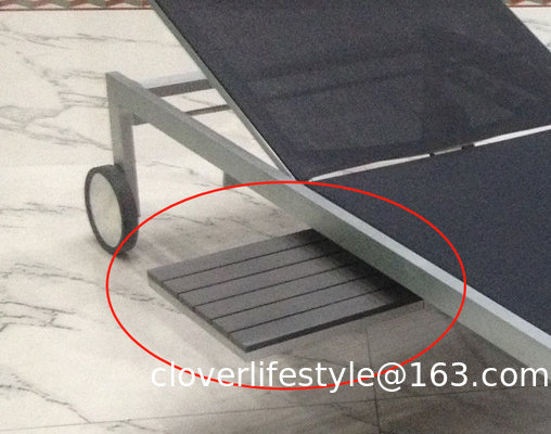 Textilene sling sun lounger for Hotel, Garden and Beach by Clover Lifestyle Outdoor Furniture China