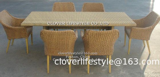 Wicker dining table  for Home,Hotel,Garden and Beach by Clover Lifestyle Outdoor Furniture China Leisure furniture