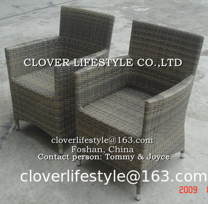 Round rattan chair with aluminum frame for Home. Hotel, Garden and Beach by Clover Lifestyle Outdoor Furniture Leisure
