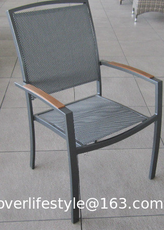 Textilene Leisure furniture dining chair for Home,  Hotel, Garden and Beach by Clover Lifestyle Outdoor Furniture China