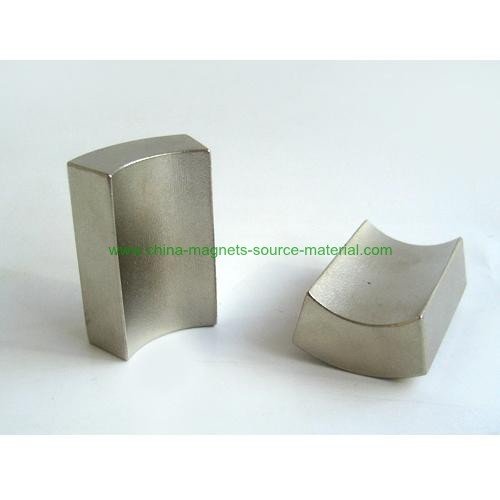 Wedge Segment arc magnet segment magnet tile magnet bread magnet sintered ndfeb magnet Mot