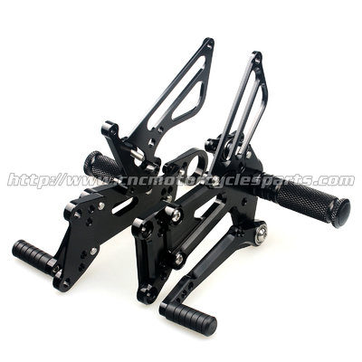 CNC Milling Aluminum Customized Motorcycle Rear Sets Motorcycle Parts