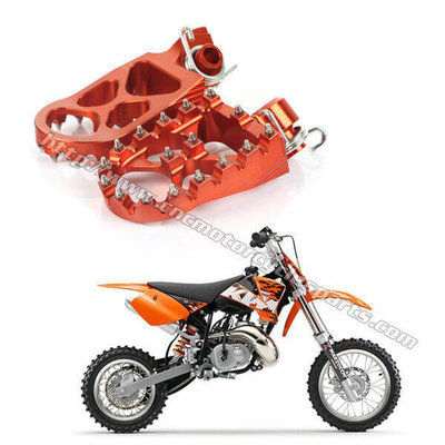 High Strength Dirt Bike Foot Pegs KTM 125 – 450cc Adventure Adjustable Footpegs