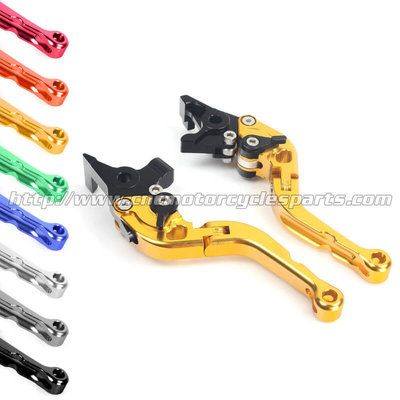CNC Billet Motorcycle Brake Clutch Lever For Kawasaki ZX6 636 Shorty Levers