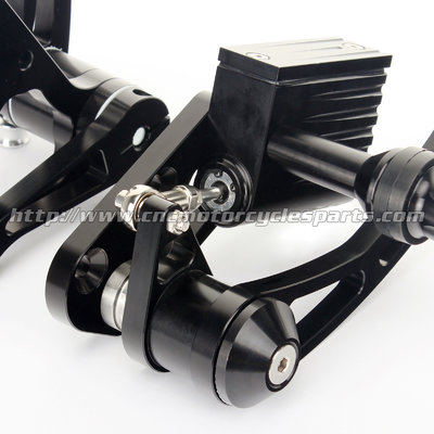 Custom Aluminum Harley Davidson Rear Sets